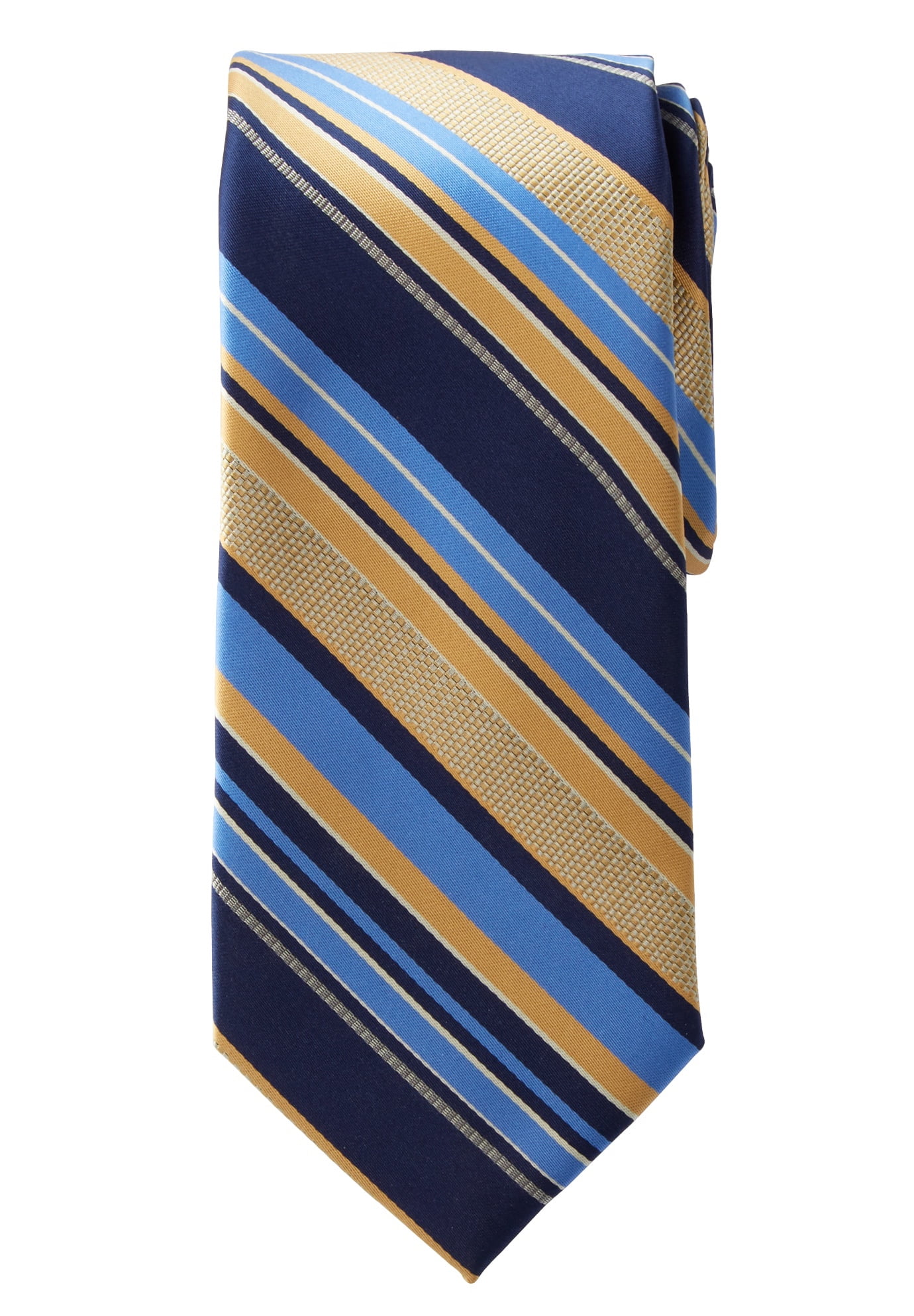 KingSize Men's KS Signature Collection Classic Stripe Tie - Walmart.com