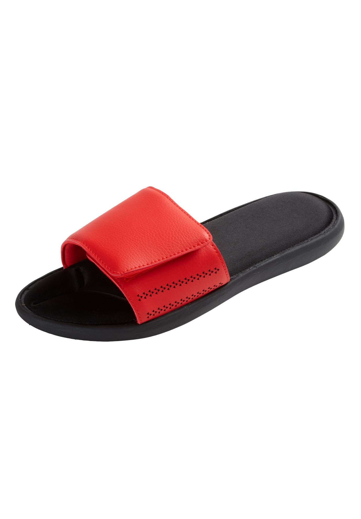 KingSize Men's Memory Foam Slide Sandal - Walmart.com