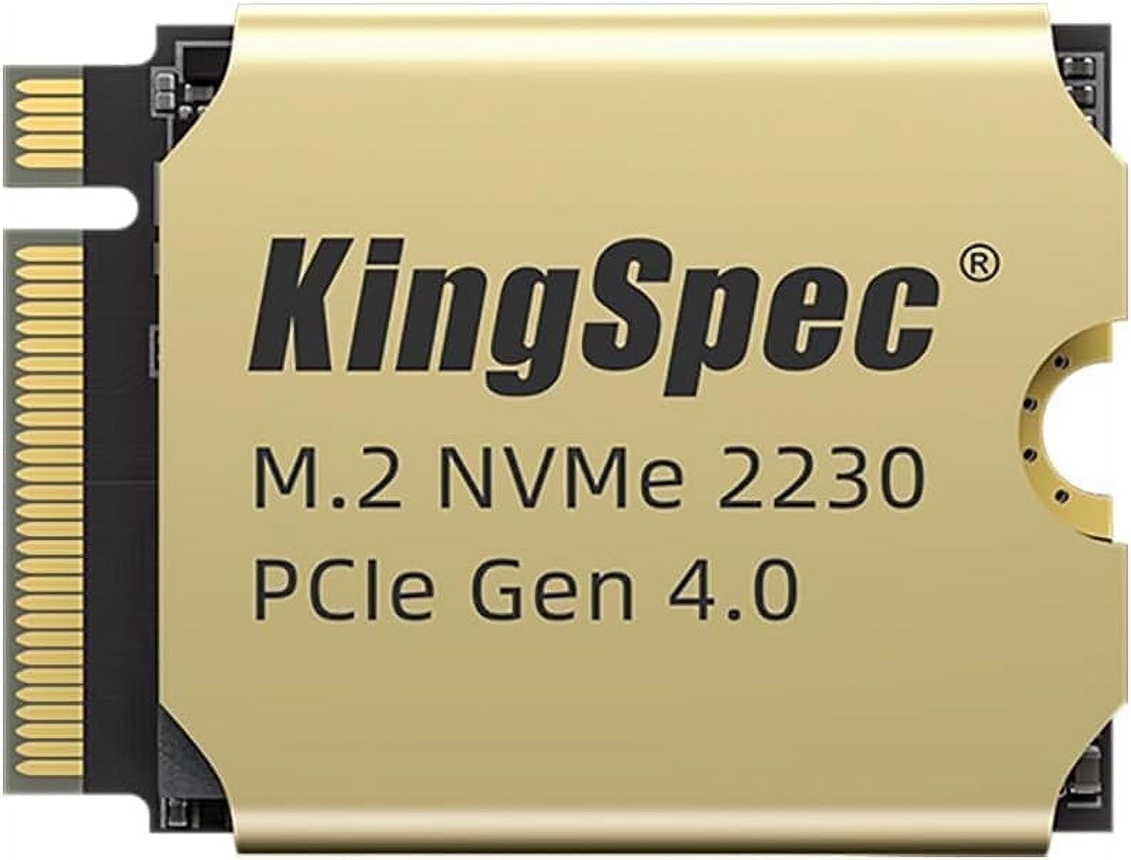 KingSpec 1TB M.2 2230 SSD NVMe Gen4 -Up to 5000MB/s Sequential Read, 3D NAND Flash Internal PCIe ...