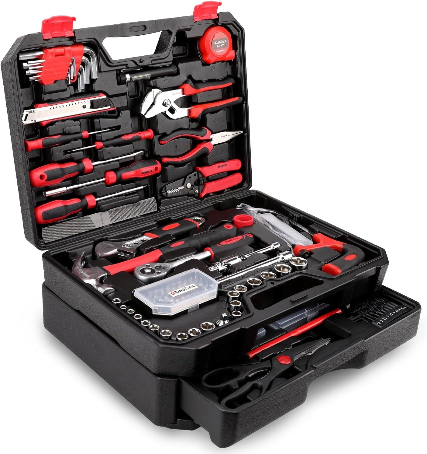 KingTool Home Repair Tool Kit 226 Piece General Home Auto Set Mechanic ...