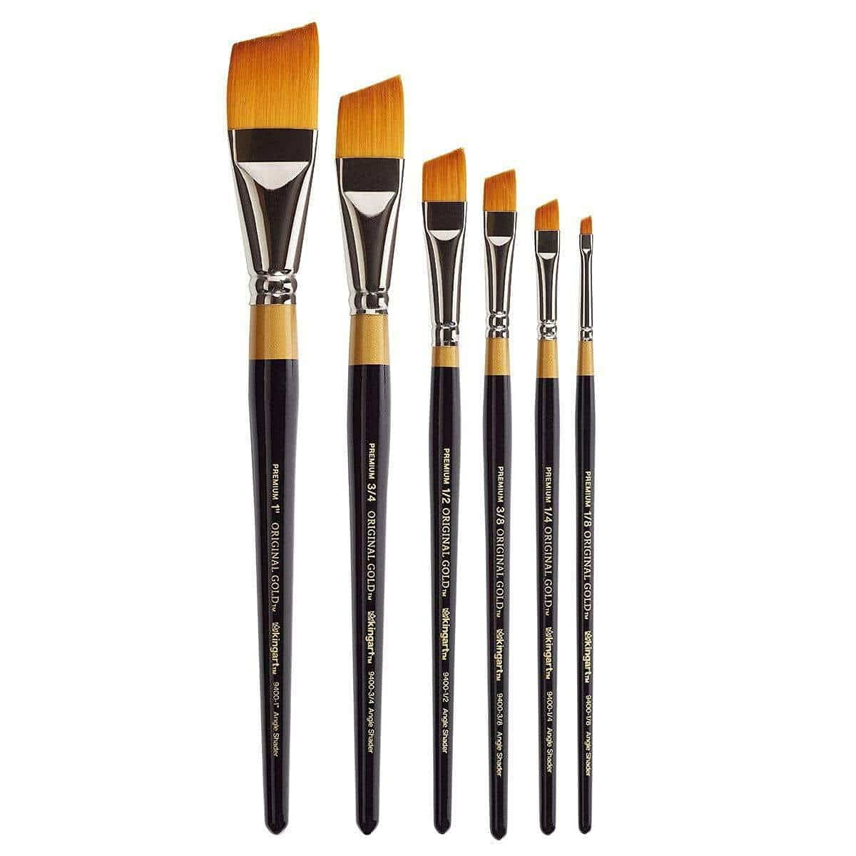 Kingart Original Gold, 9400 Angle Shader Series, Premium Golden Taklon ...