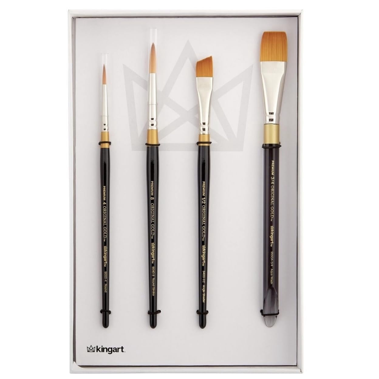 Free Shipping! Kingart Original Gold Series Premium Golden Taklon ...