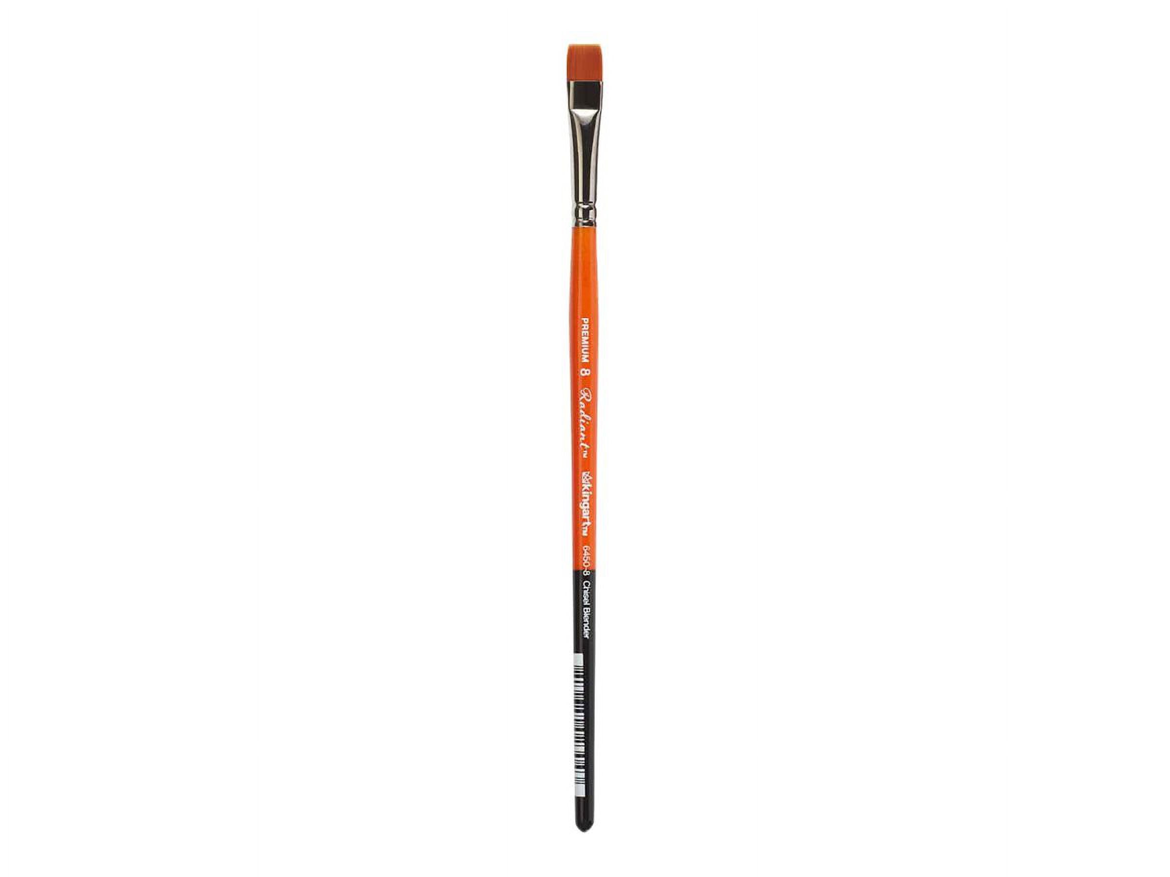 Kingart Radiant Premium - Paint brush - chisel blender - size: 8 ...