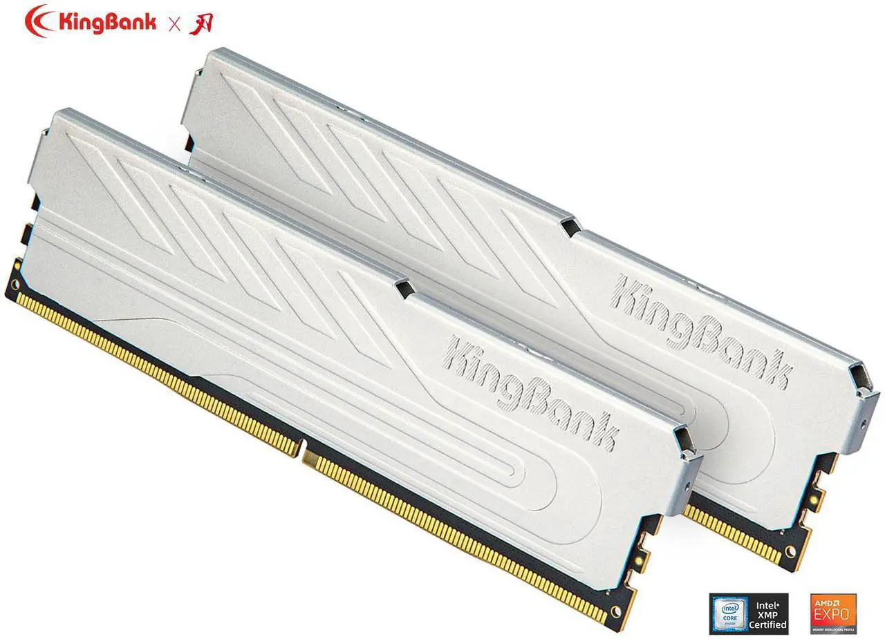 Kingbank 32GB (2 x 16GB) 288-Pin PC RAM DDR4 3200 (PC4 25600) Desktop ...