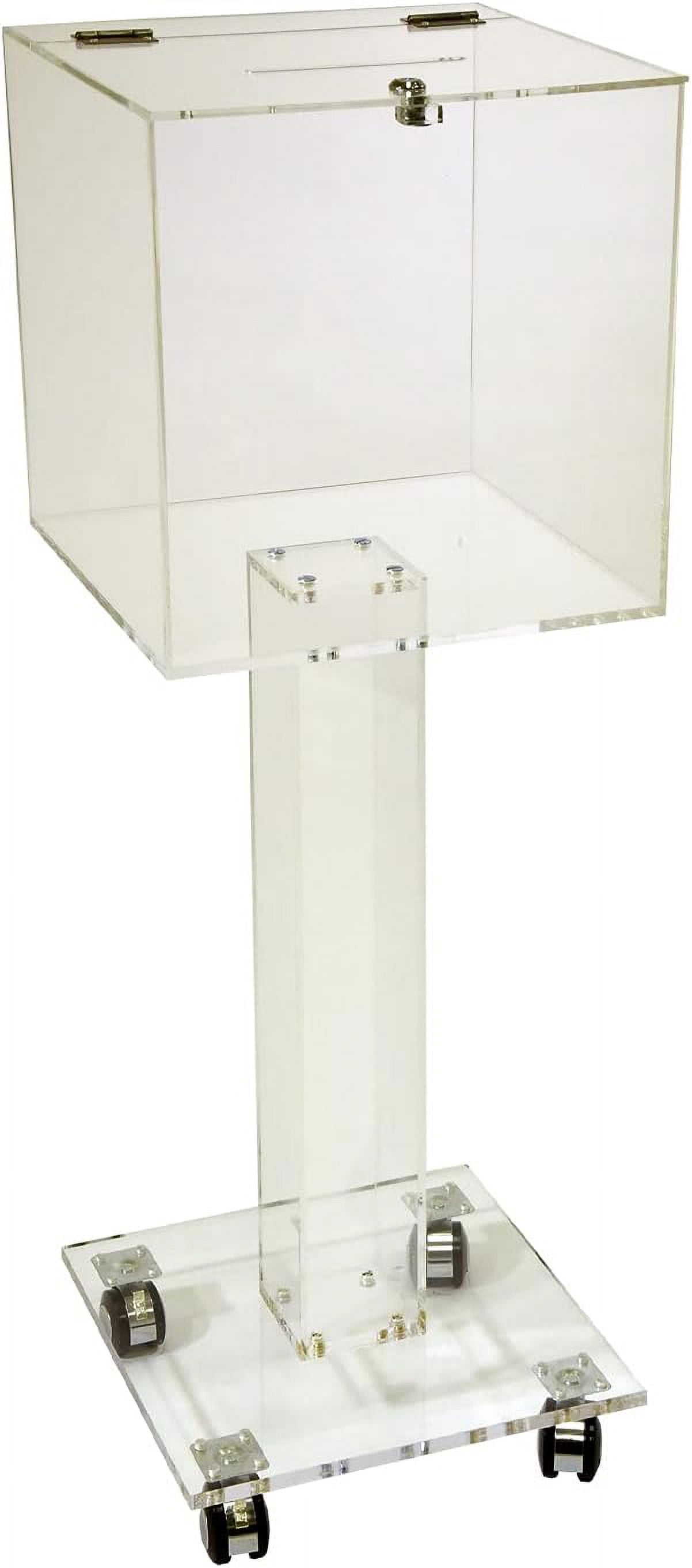 Kingdom Collection/Suggestion Box With Lock and Keys, Wheels for Easy ...
