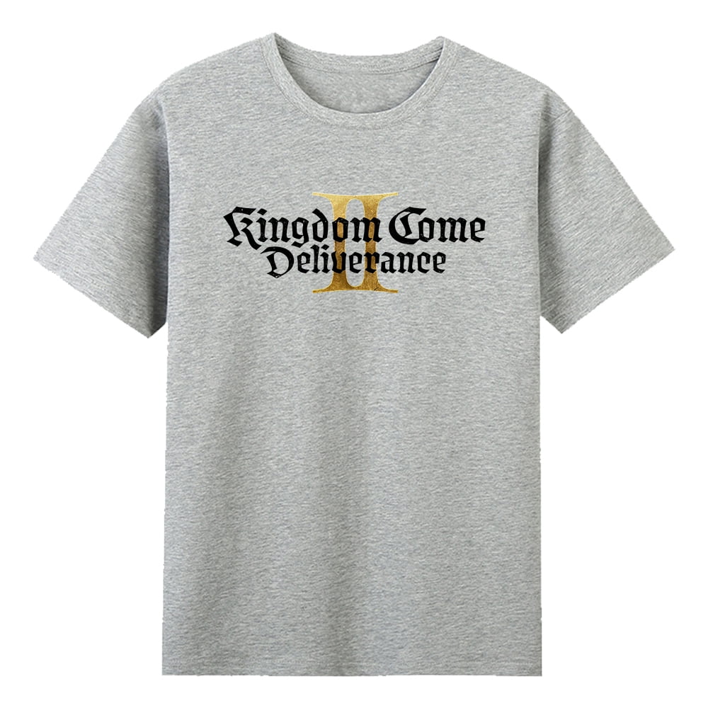 Kingdom Come Deliverance Game Merch T-shirt Crewneck Short Sleeve ...