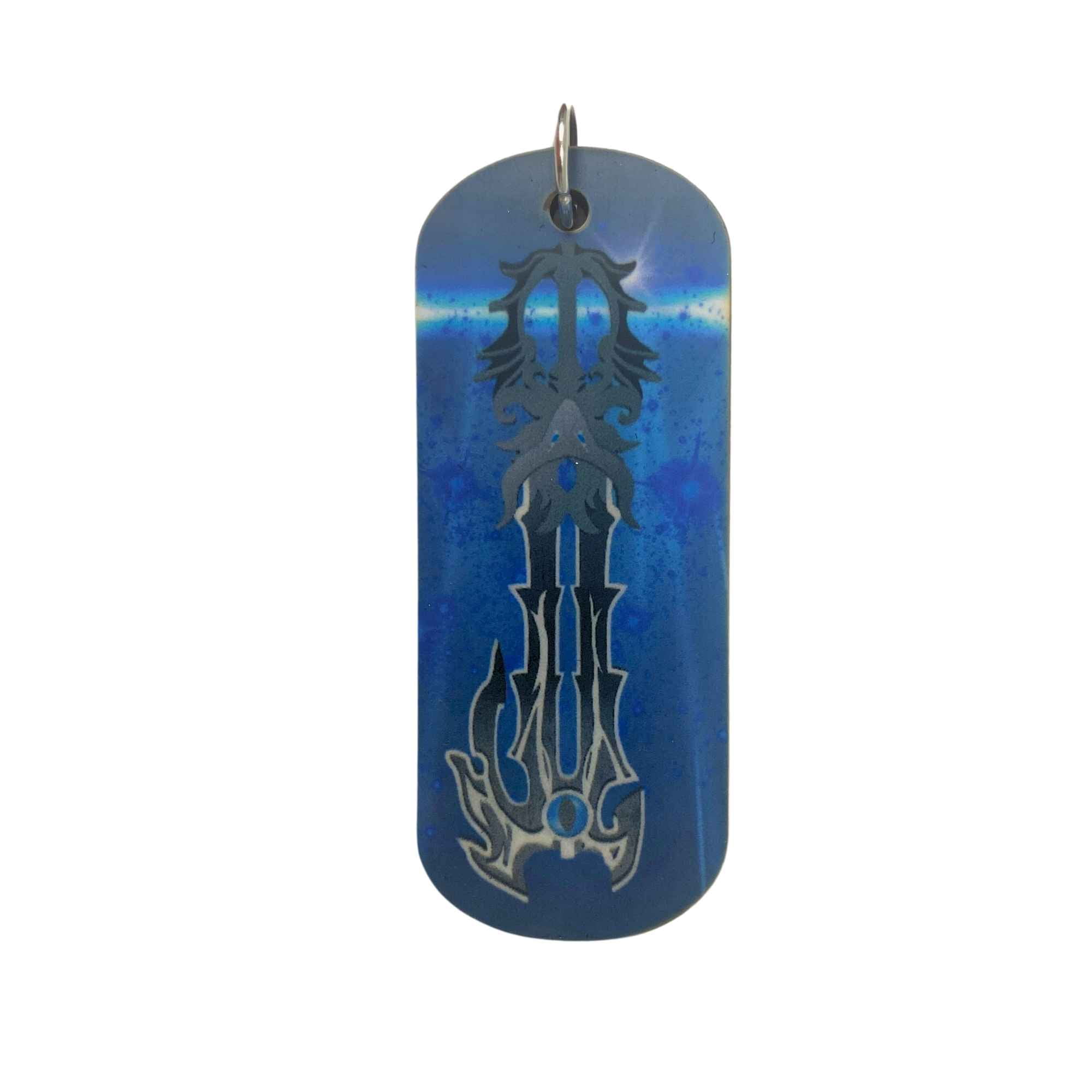 Kingdom Hearts No Name Keyblade Keychain or Necklace | Handmade Gamer ...