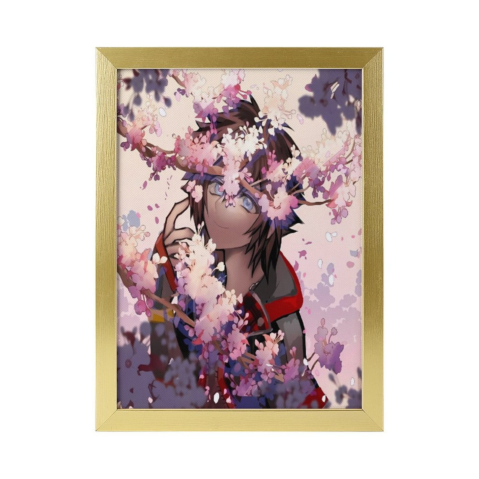 Kingdom Hearts Sora Exterior Frame Painting Decorative Canvas Painting ...