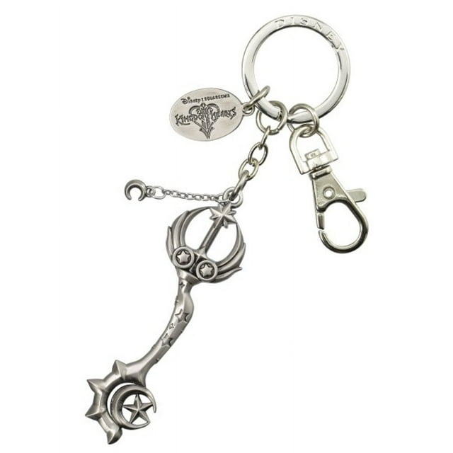Kingdom Hearts Star Seeker Pewter Key Ring - Walmart.com