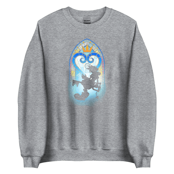 Kingdom Hearts Sweatshirts - Sora Stained Glass Shirt - Keyblade - Sora ...