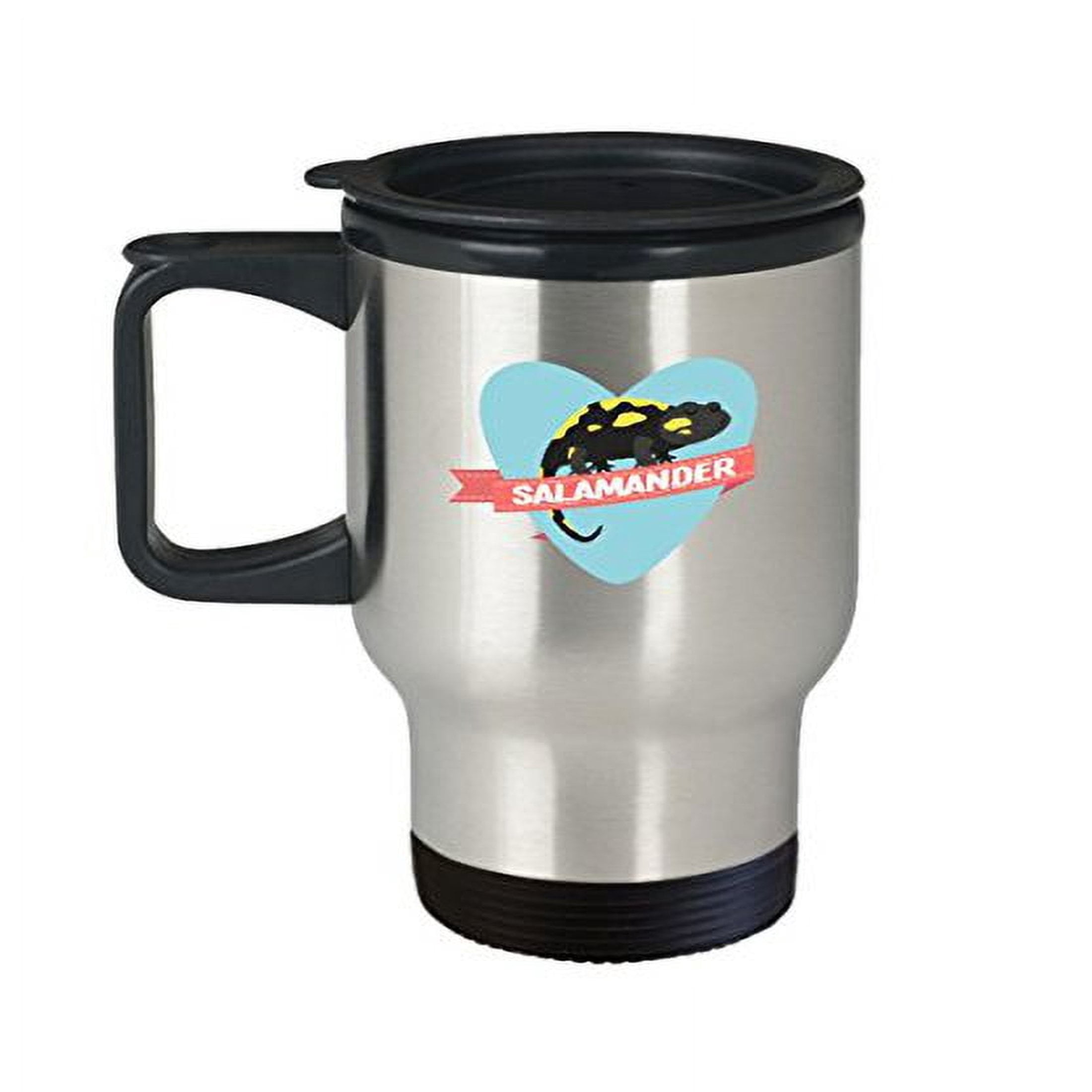 Kingdom Hearts Salamander Travel Mug - 14 oz Stainless Steel Coffee Cup ...