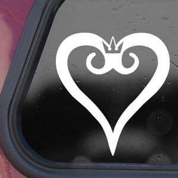 Kingdom Hearts White Sticker Decal Sora PS2 Game Die-cut White Sticker ...
