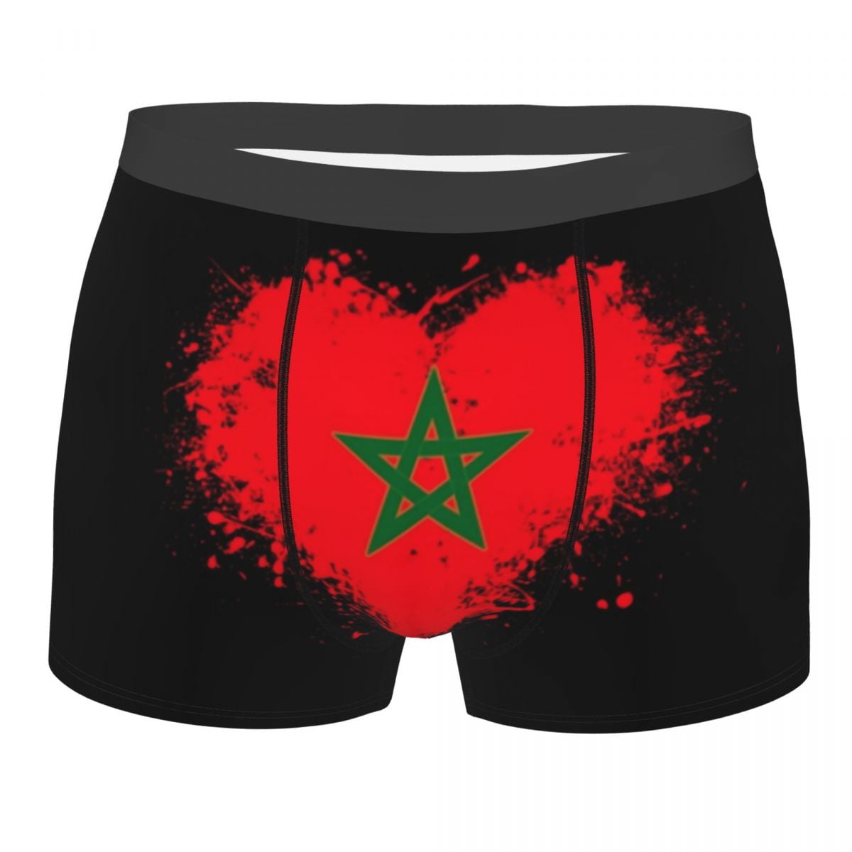 Kingdom Of Morocco Boxer Shorts For Men 3D Print Male Moroccan ...