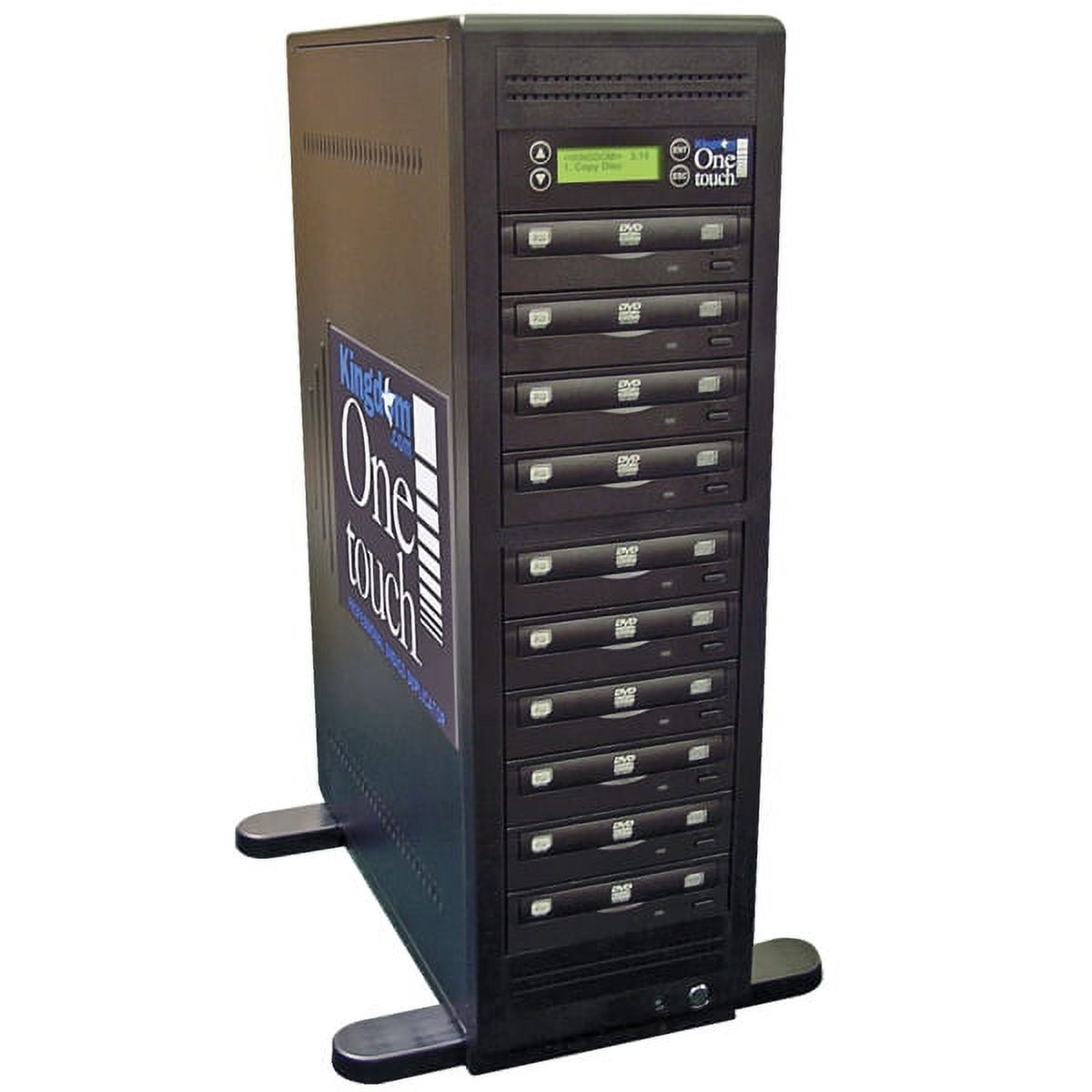 Kingdom One Touch 9 Copy DVD CD Duplicator with 320 GB Hard Drive ...