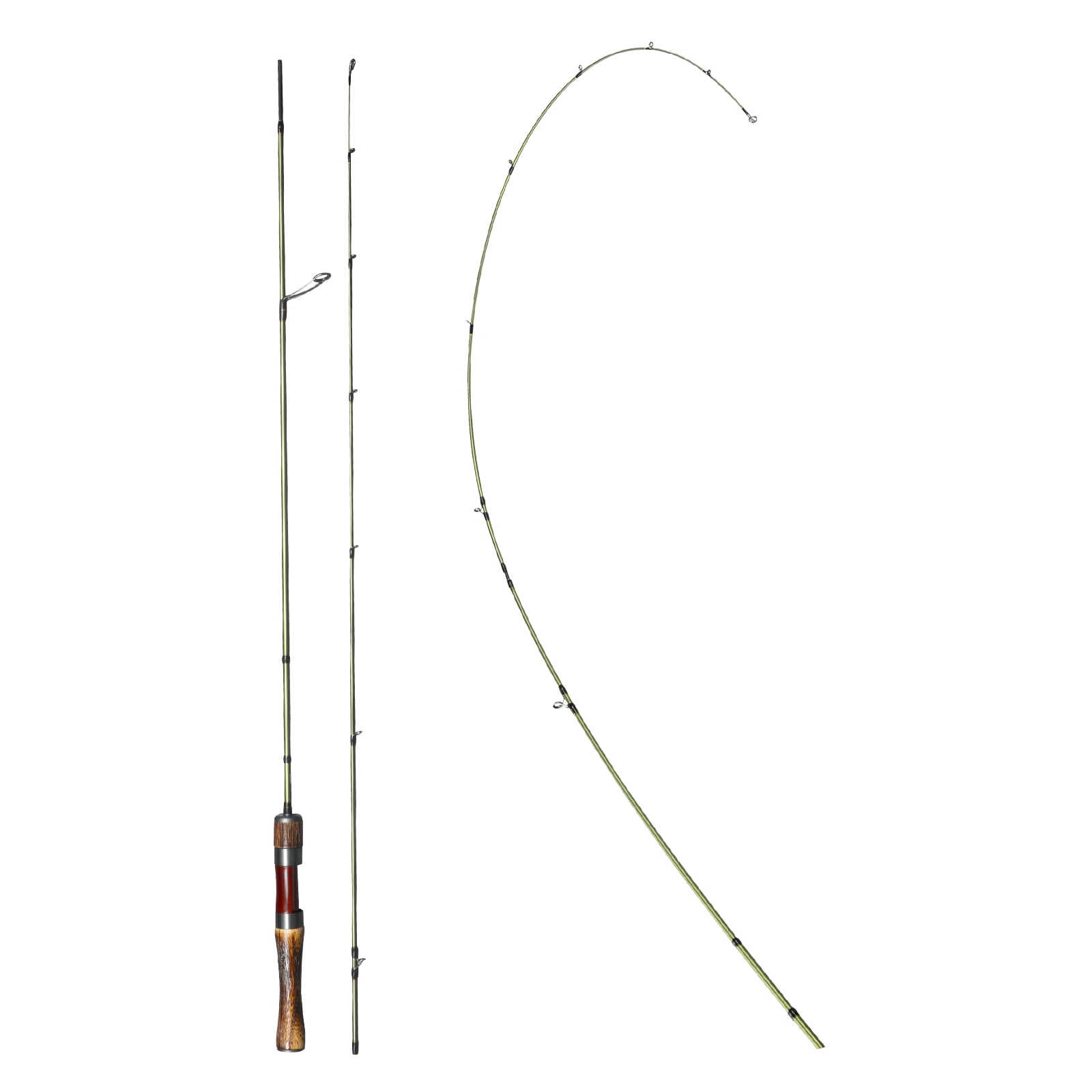 Kingdom STREAM KING Carbon Ultralight Spinning Casting Fishing Rods 1 ...
