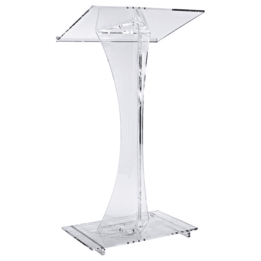 Kingdom TKL7000 Clear Eclipse Acrylic Lectern/Pulpit/Podium - Walmart.com