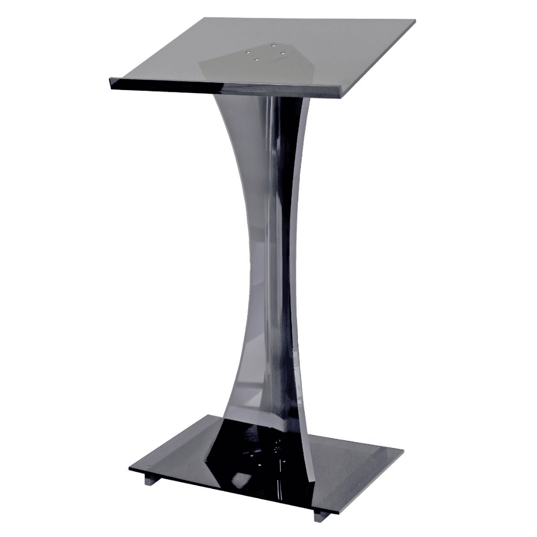 Kingdom TKL7000G Smoky Eclipse Acrylic Lectern/Pulpit/Podium - Modern ...