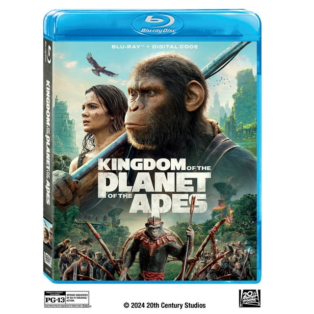 Kingdom of the Planet of the Apes Blu-ray + Digital (SDS UPC) Sony ...