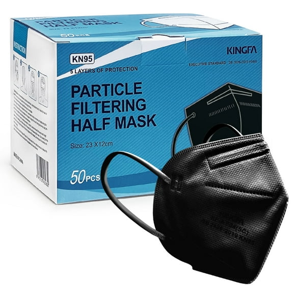 Kingfa KN95 Face Mask, 5 Ply, 50 count - Walmart.com
