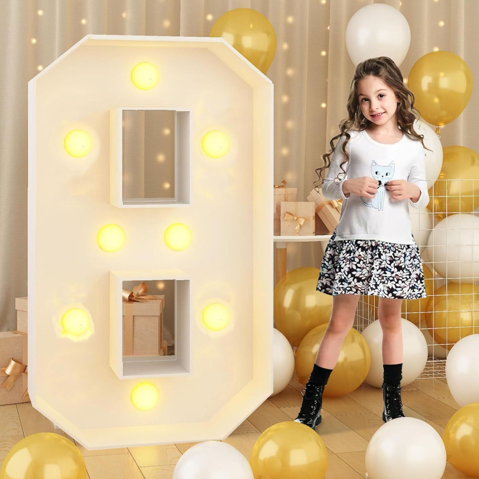 Kingfansion Digital-Themed KT Board Backdrop (2025 Edition), Snap-On ...