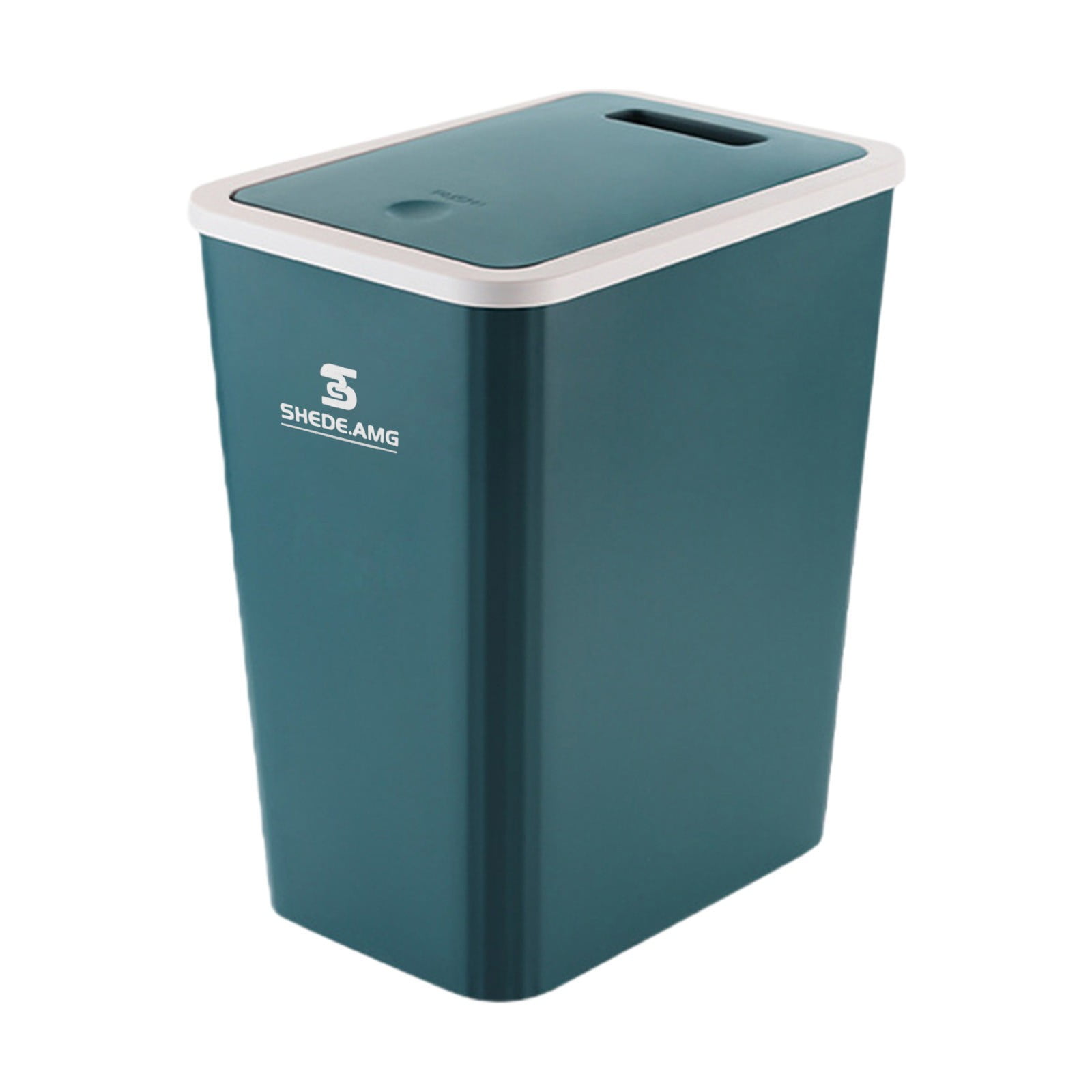 Kingfansion Pop Up Trash Can Camping, Kitchen Trash Can With Lid Small ...