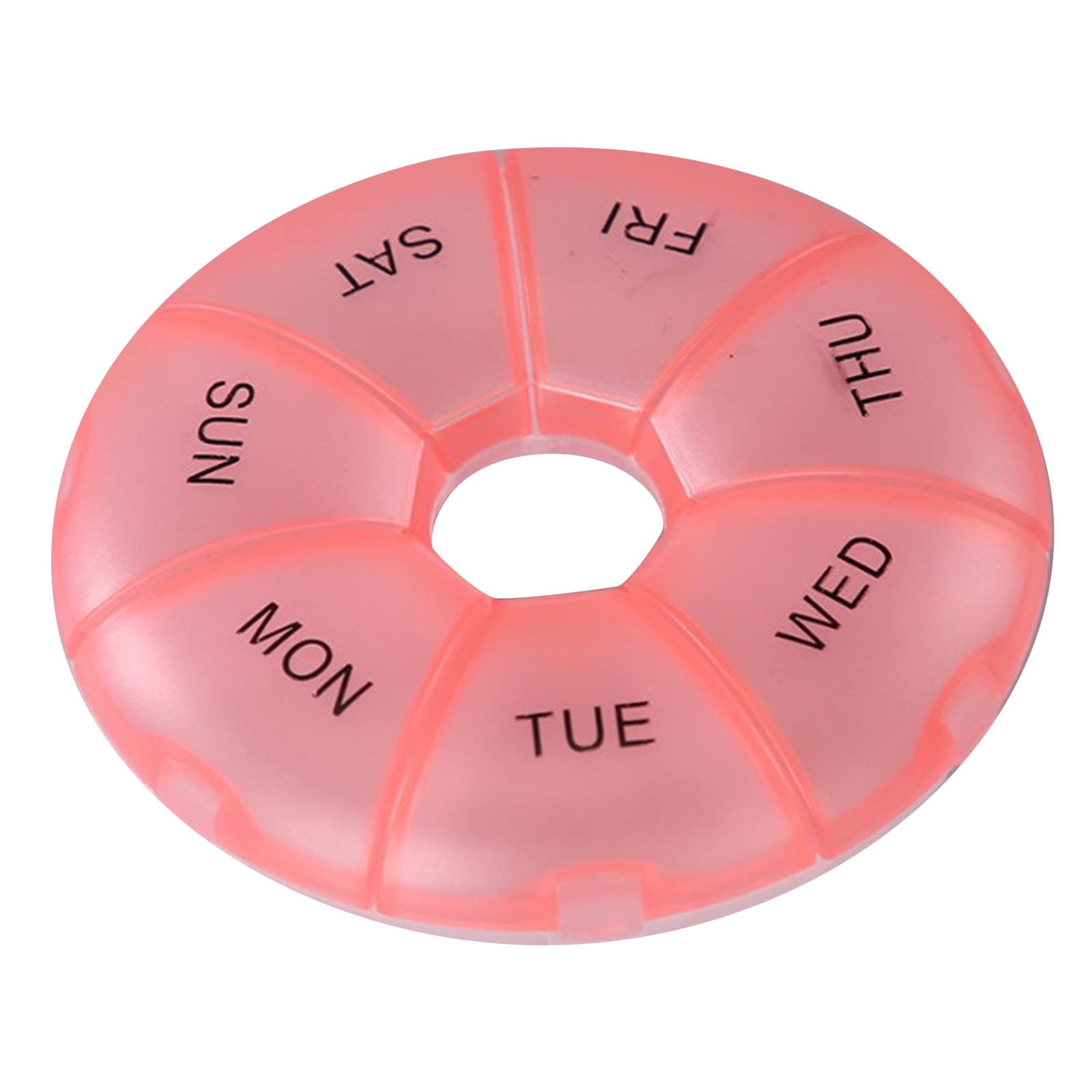 Kingfansion Smart Savings 7-Day Portable Pill Organizer, Weekly ...