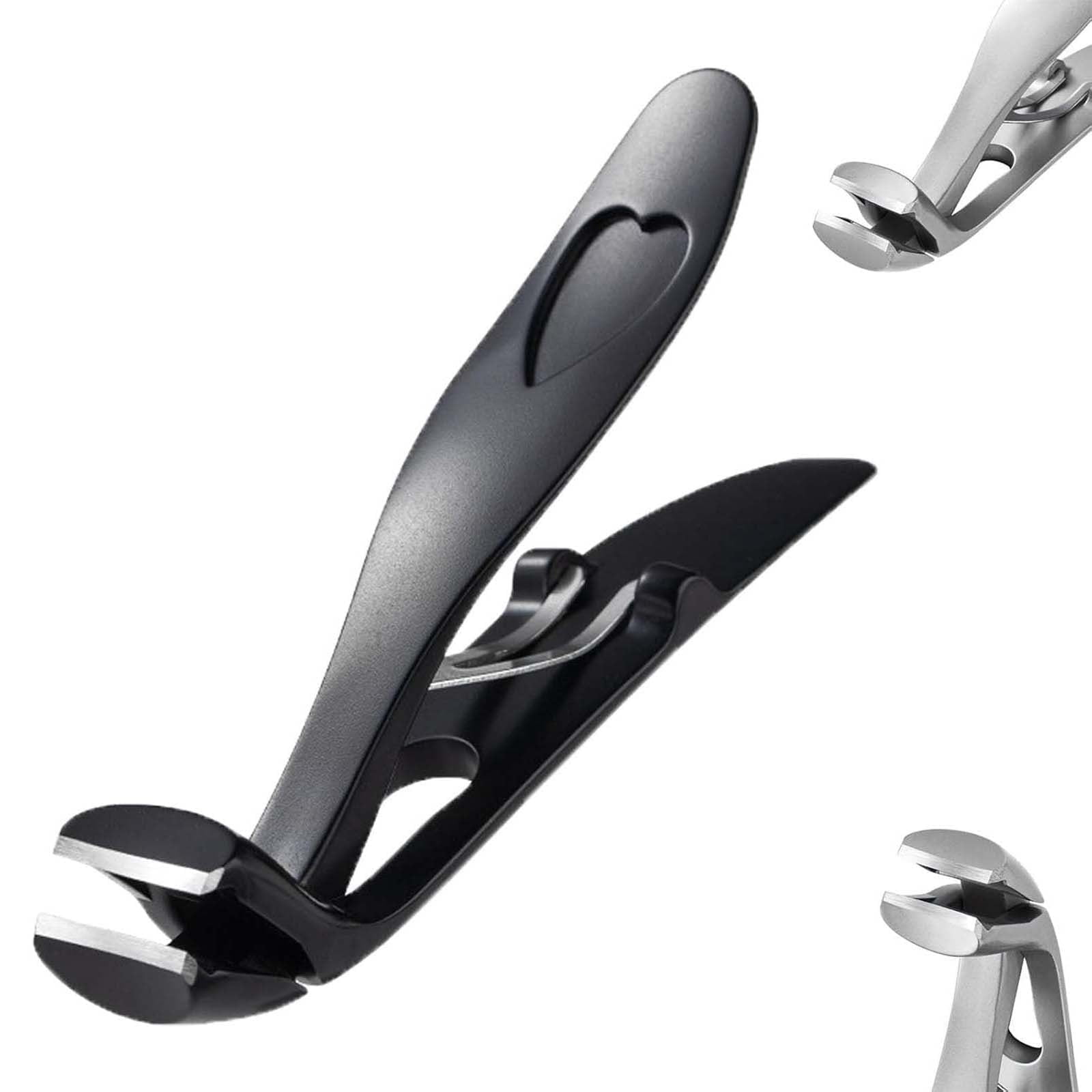 Kingfansion Toenail Clippers For Seniors, Thick Nails, Stainless Steel ...