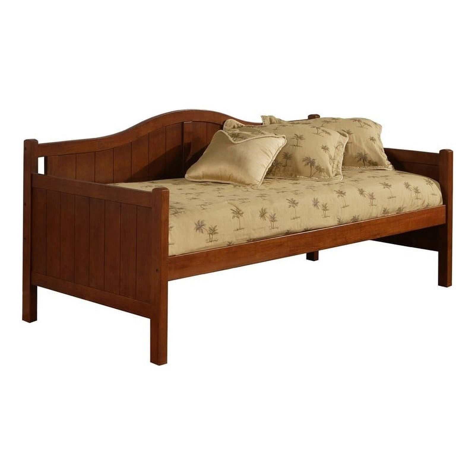 Kingfisher Lane 81.5"x41" Solid Wood Twin Size Daybed in Cherry ...