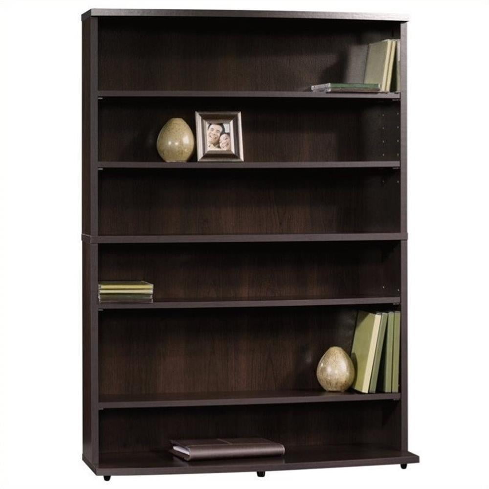 Kingfisher Lane Engineered Wood Multimedia Storage Rack in Cinnamon ...