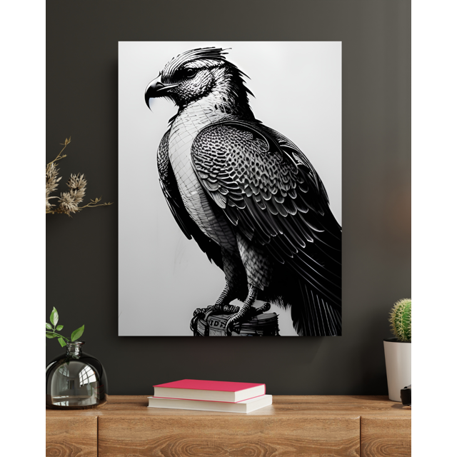 Kingly Flight - Majestic Birds Canvas Wall Art - Walmart.com
