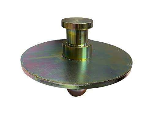 Kingpin to 2-5/16" Gooseneck Ball Adapter 30K Zinc Plated - Made in USA ...