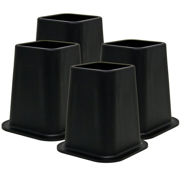 Kings Brand Furniture - 6 Inch Bed Risers - Furniture Riser for Desk ...