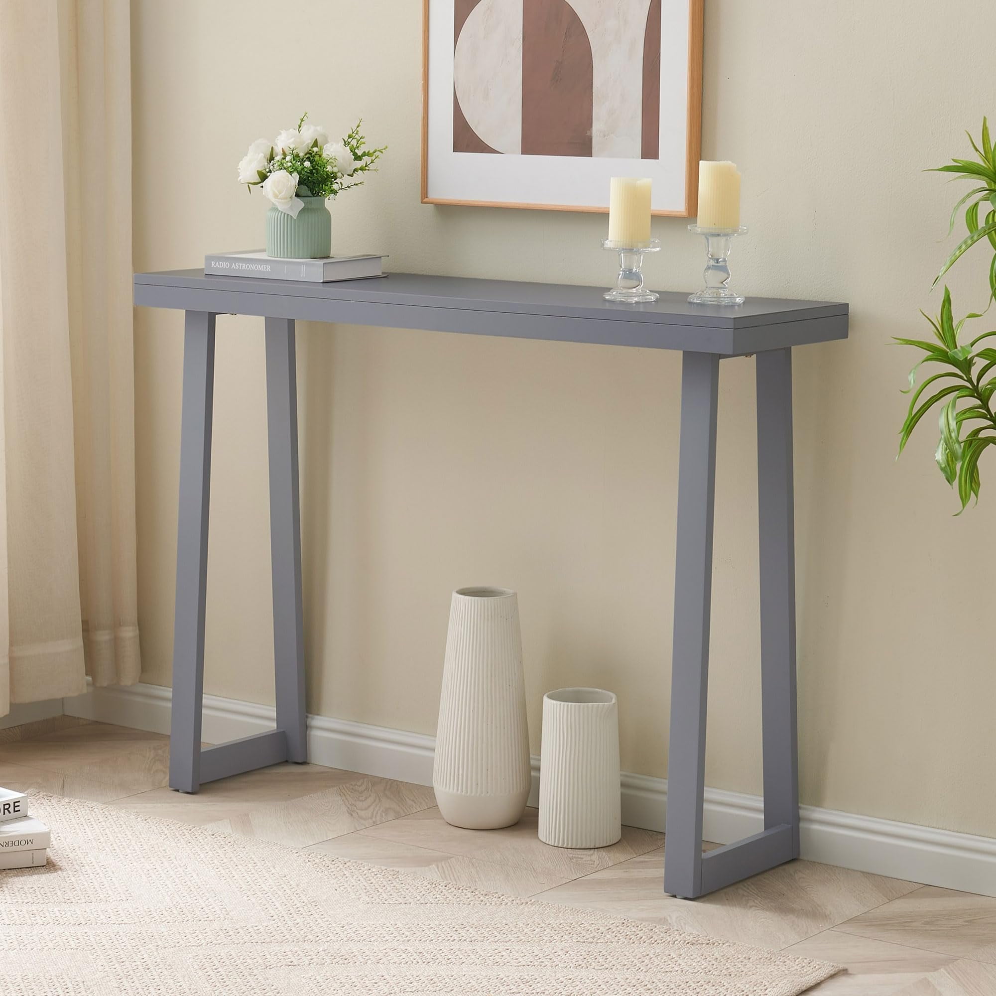 Kings Brand Furniture Claude 36-Inch Console Entryway Table, Narrow ...