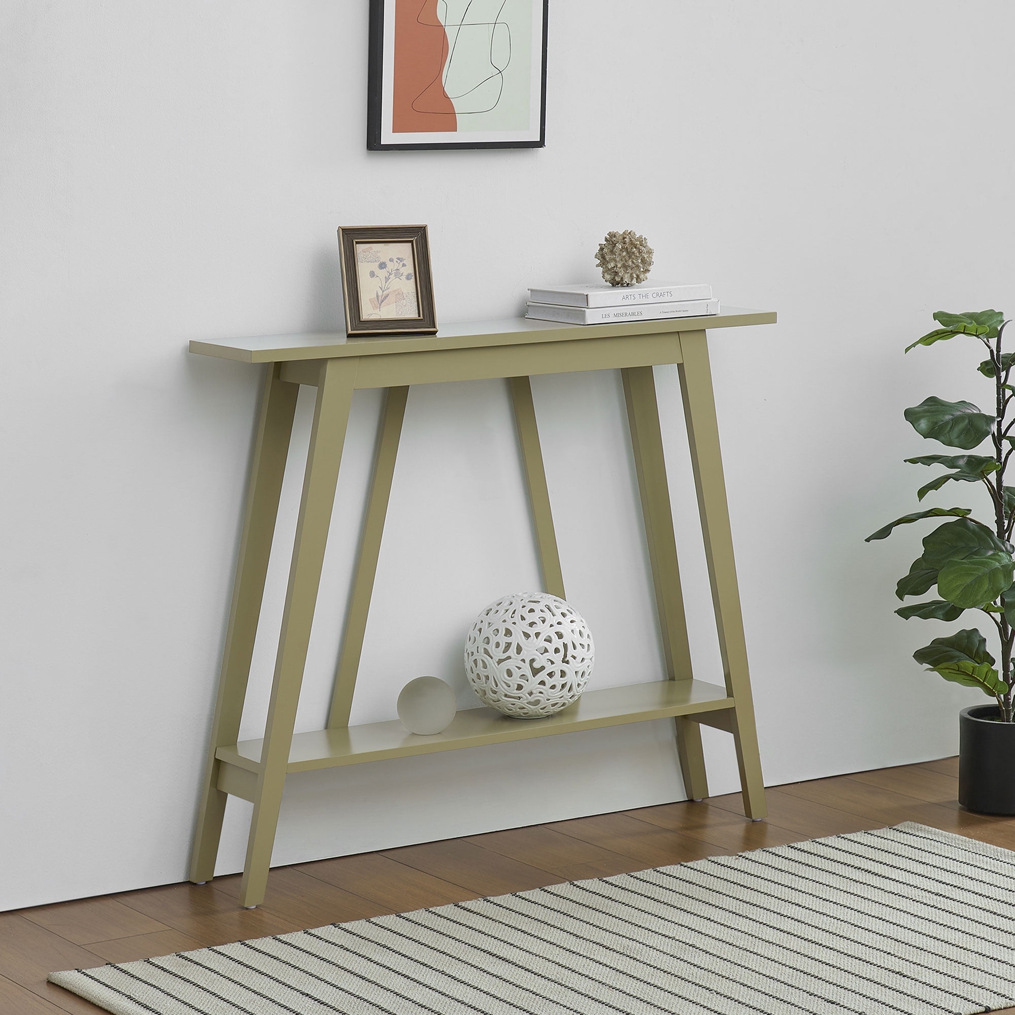 Kings Brand Furniture Conway Console Table - Functional Narrow Wood ...