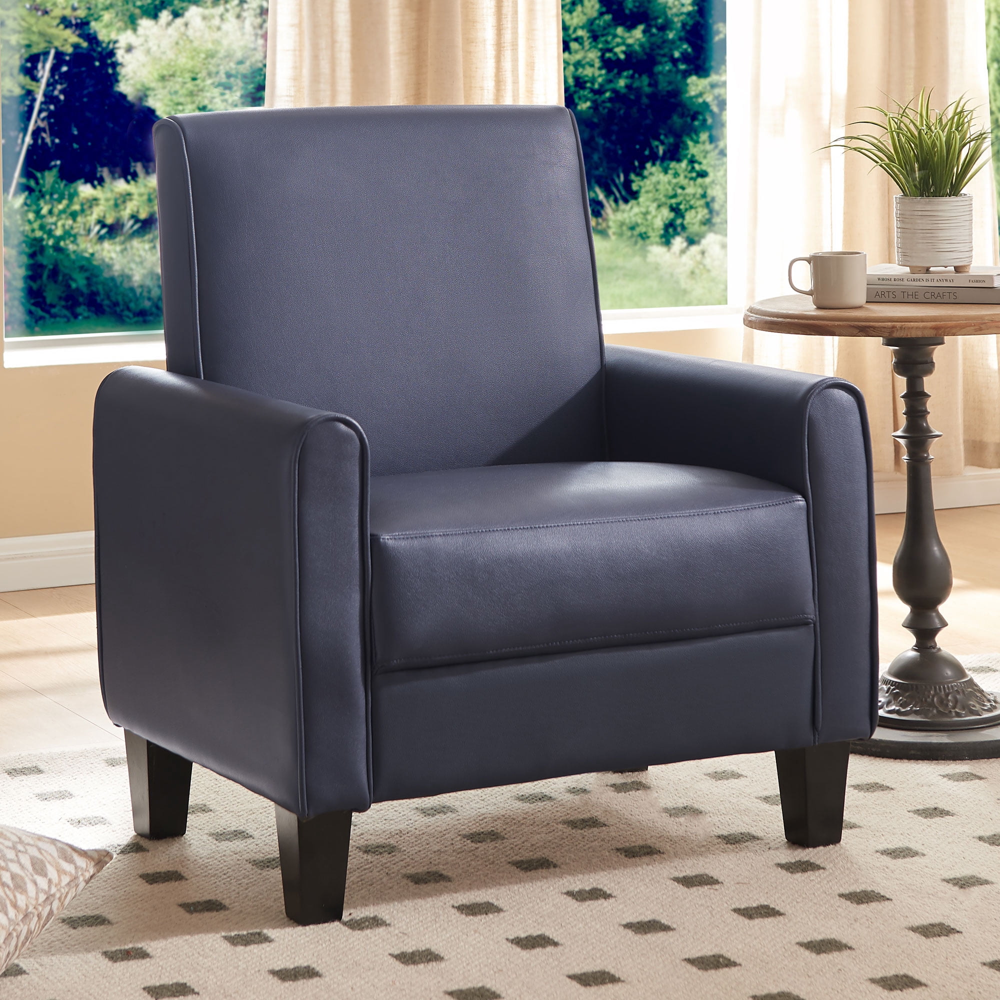Kings Brand Furniture Gadsden Modern Accent Chair - Elegant Single Sofa ...