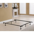 Kings Brand Furniture Adjustable Metal Bed Frame for Twin, Full, Queen ...