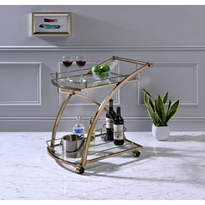 Gold Bar Carts in Bar Carts - Walmart.com