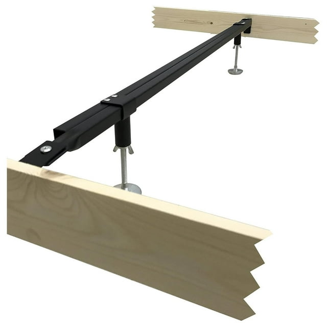 Kings Brand Heavy Duty Metal Adjustable Bed Frame Center Support System ...