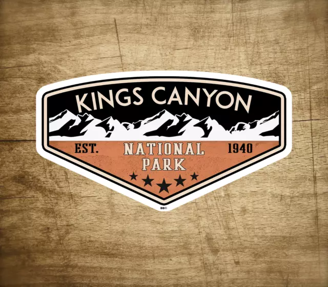Kings Canyon National Park California Decal Sticker Phone Decal Water ...