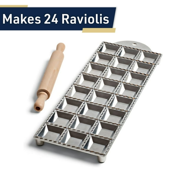Kings County Tool Square Ravioli Maker Mold | Produce 2” Square Shape ...