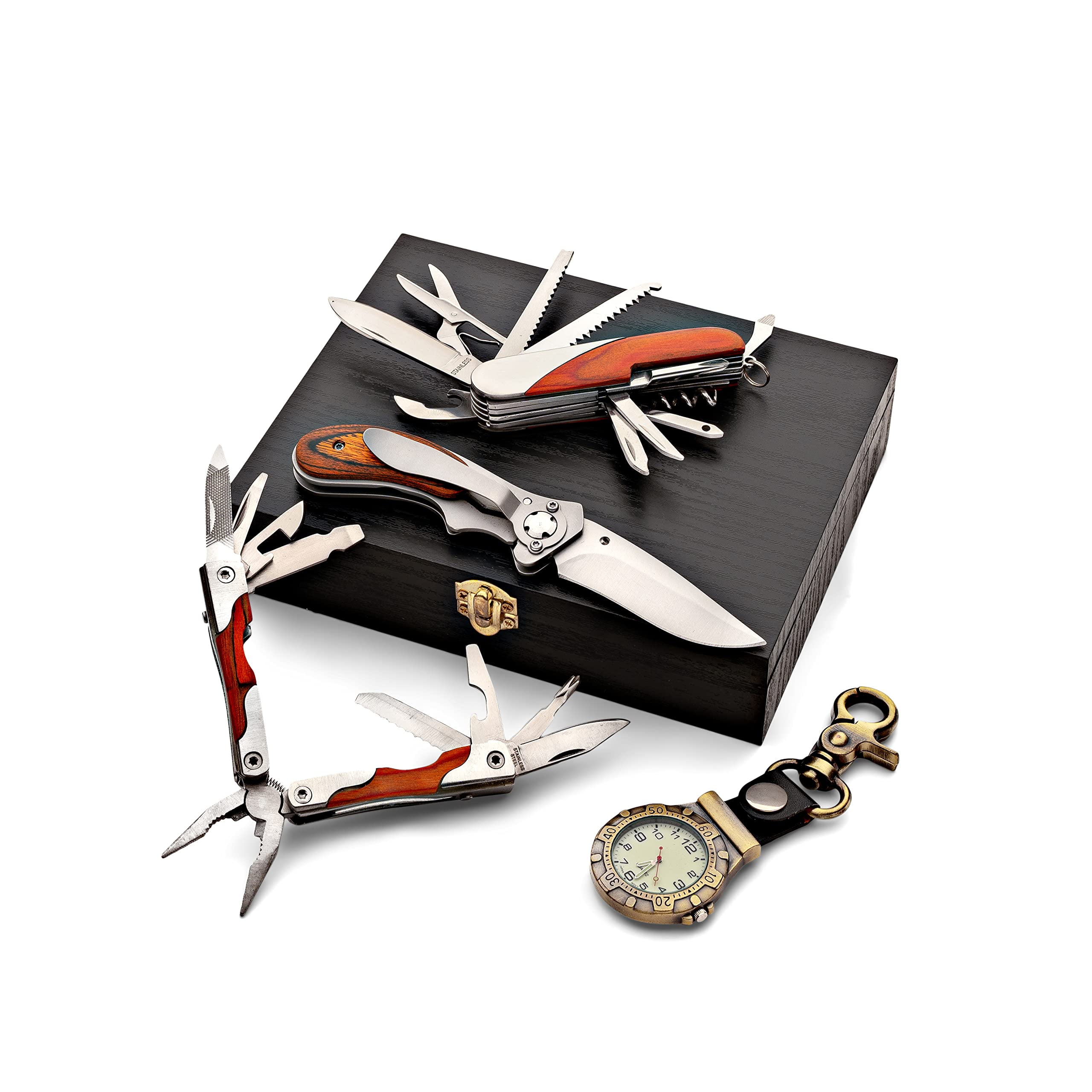 Kings County Tools Multi-Purpose Tool Set | 9 Function Folding ...