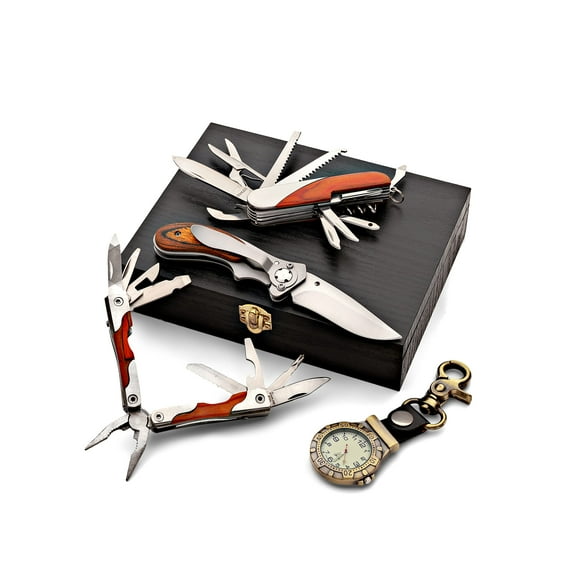 Kings County Tools Multi-Purpose Tool Set | 9 Function Folding ...