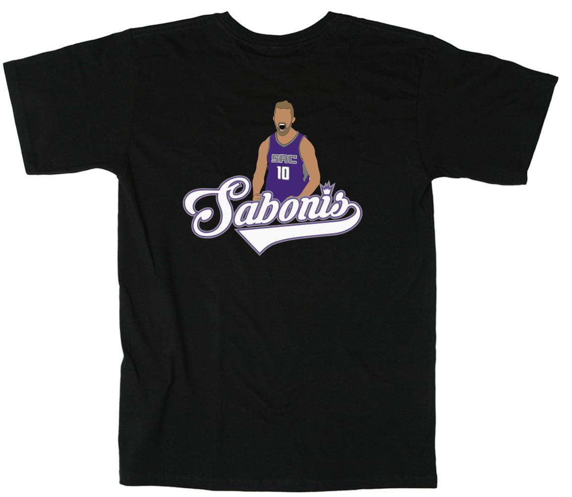 Kings Domantas Sabonis Pic Logo Shirt T-Shirt - Walmart Business Supplies
