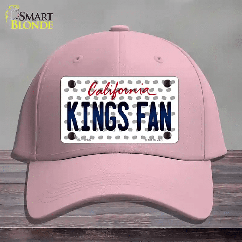 Kings Fan California Novelty License Plate Hat Cotton Pink - Walmart.com