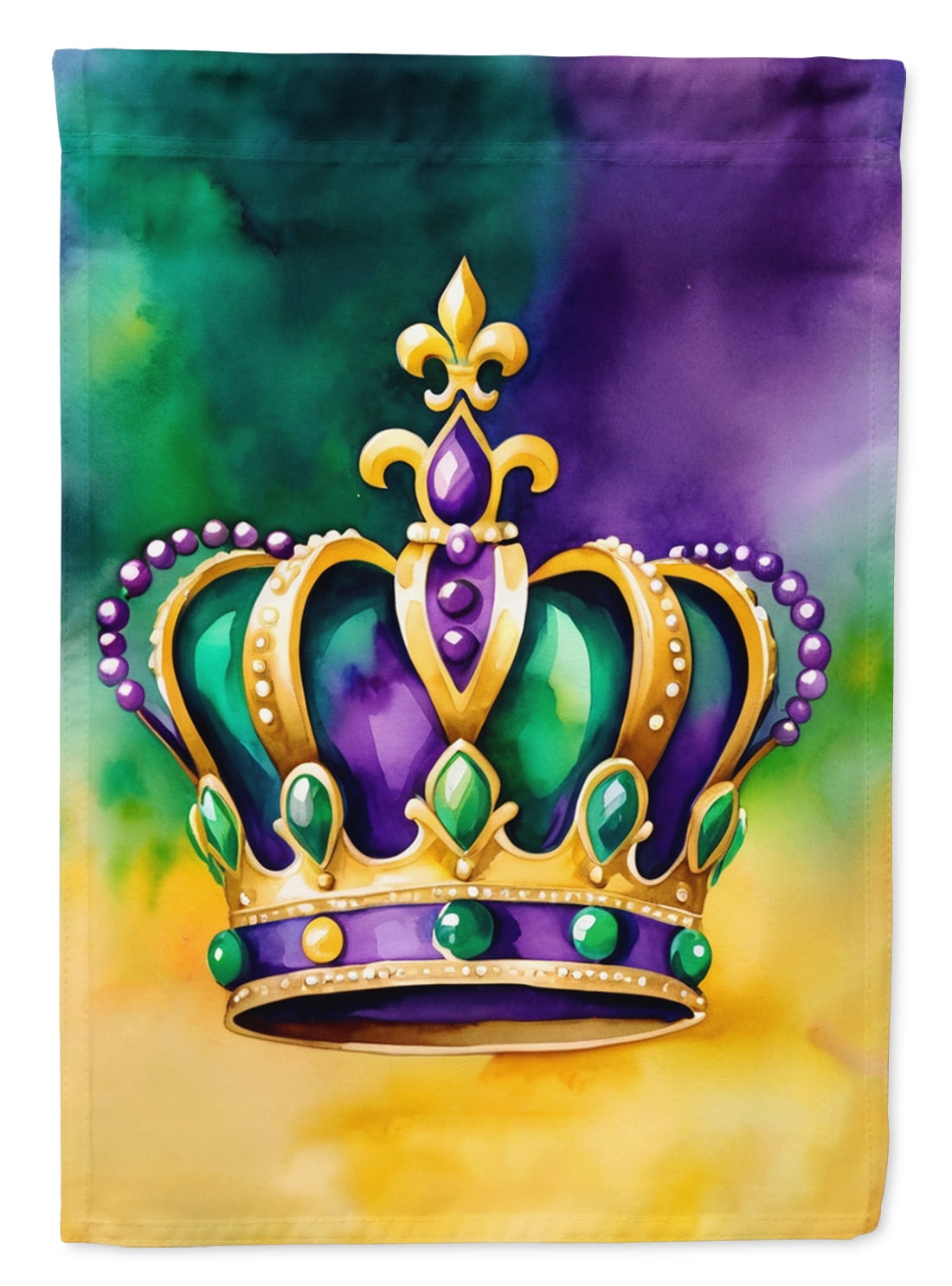 Kings Mardi Gras Crown House Flag - Walmart.com