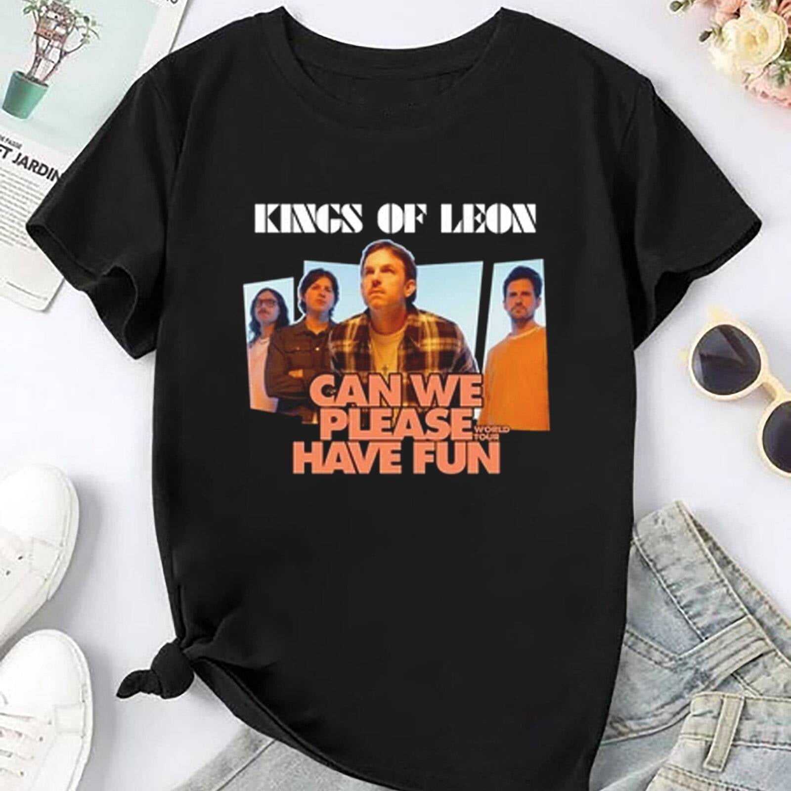 Kings Of Leon Can We Please Have Fun Tour 2024 Shirt, Kings Of Leon ...