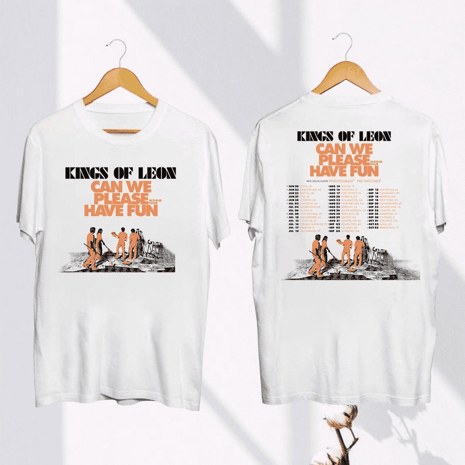 Kings Of Leon Tour 2024 Shirt, Can We Please Have Fun US Tour 2024 ...