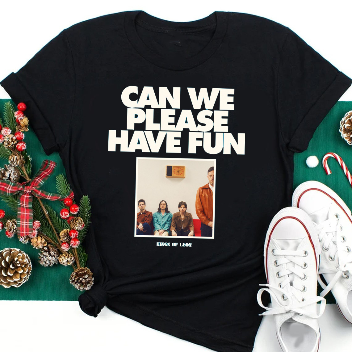 Kings of Leon - Can We Please Have Fun Black Unisex S-5XL shirt ...