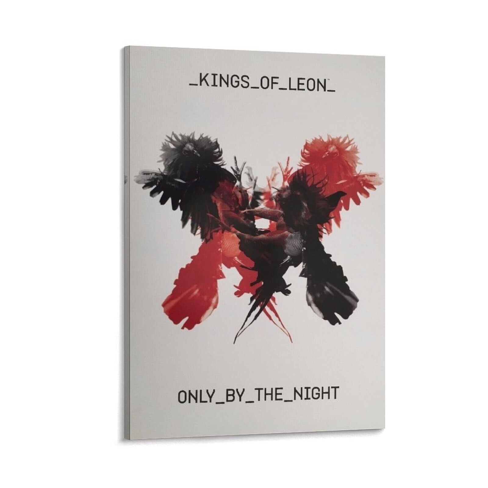 Kings of Leon Only By The Night Canvas Poster Bedroom Decoration ...