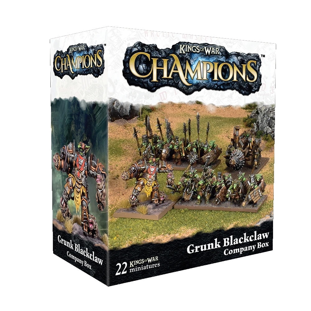Kings of War Champions Grunk Blackclaw Company Box - Walmart.com